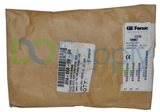 IC670TBM002 | GE Fanuc - GE IP - Emerson Field Control